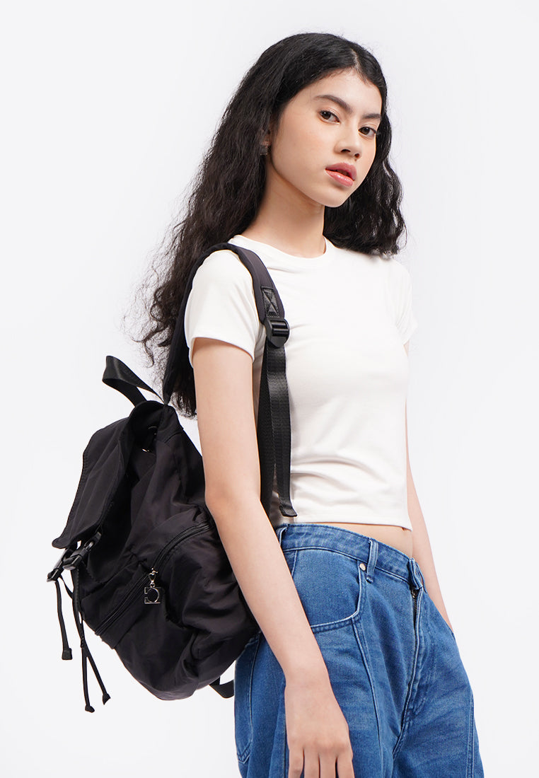 Black Multipocket Backpack – COLORBOX - Indonesia