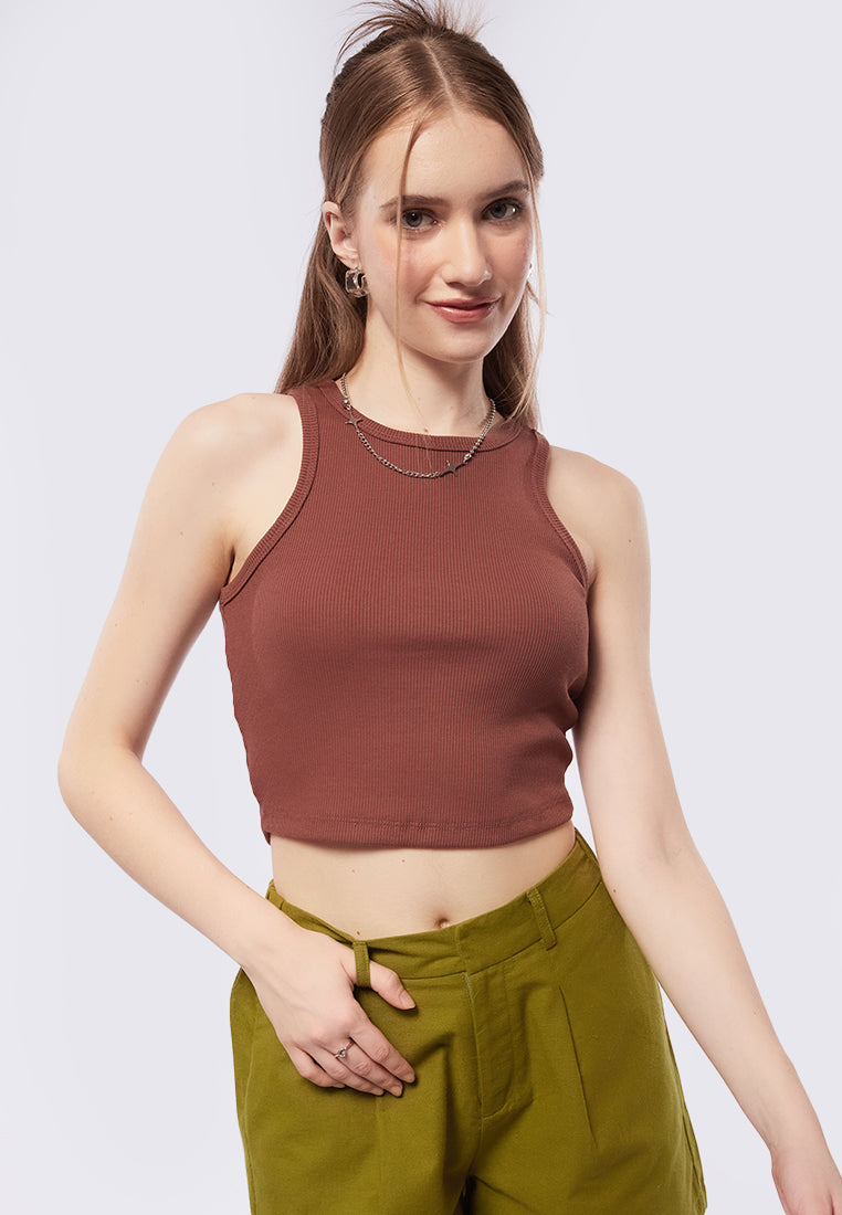 Basic Ribbed Tank Top – COLORBOX - Indonesia