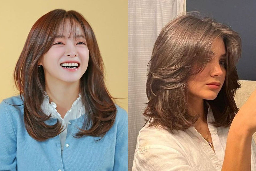 Kenalan Sama Potongan Rambut Wanita Butterfly, Potongan Stylish ala Kim ...