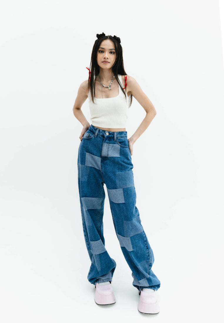 Pixel Denim Pants – COLORBOX - Indonesia