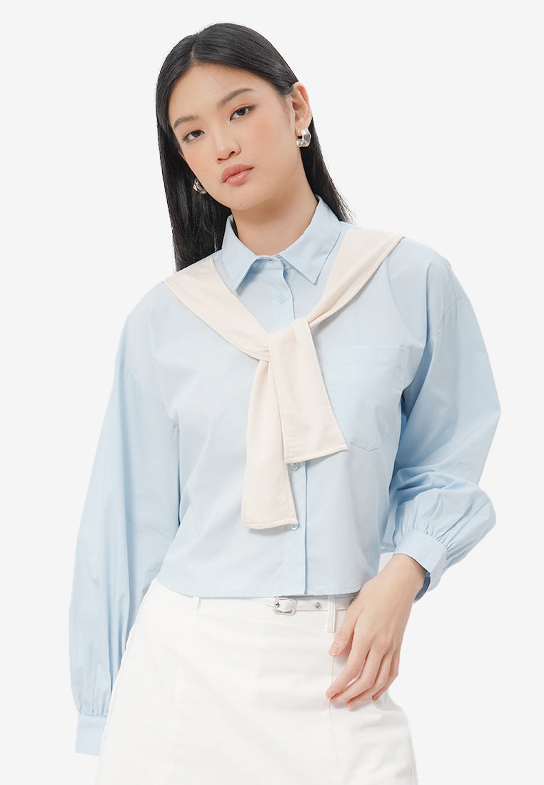 Long Sleeve Button Up Shirt – COLORBOX - Indonesia