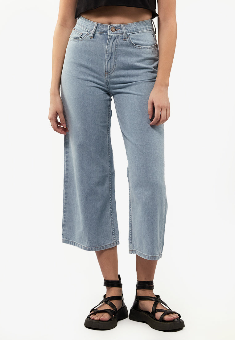 Denim Cullotes L.Blue – COLORBOX - Indonesia