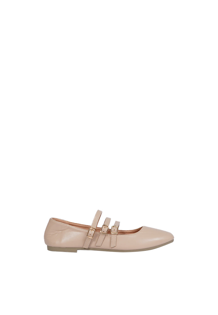 Cream Flat Shoes – COLORBOX - Indonesia