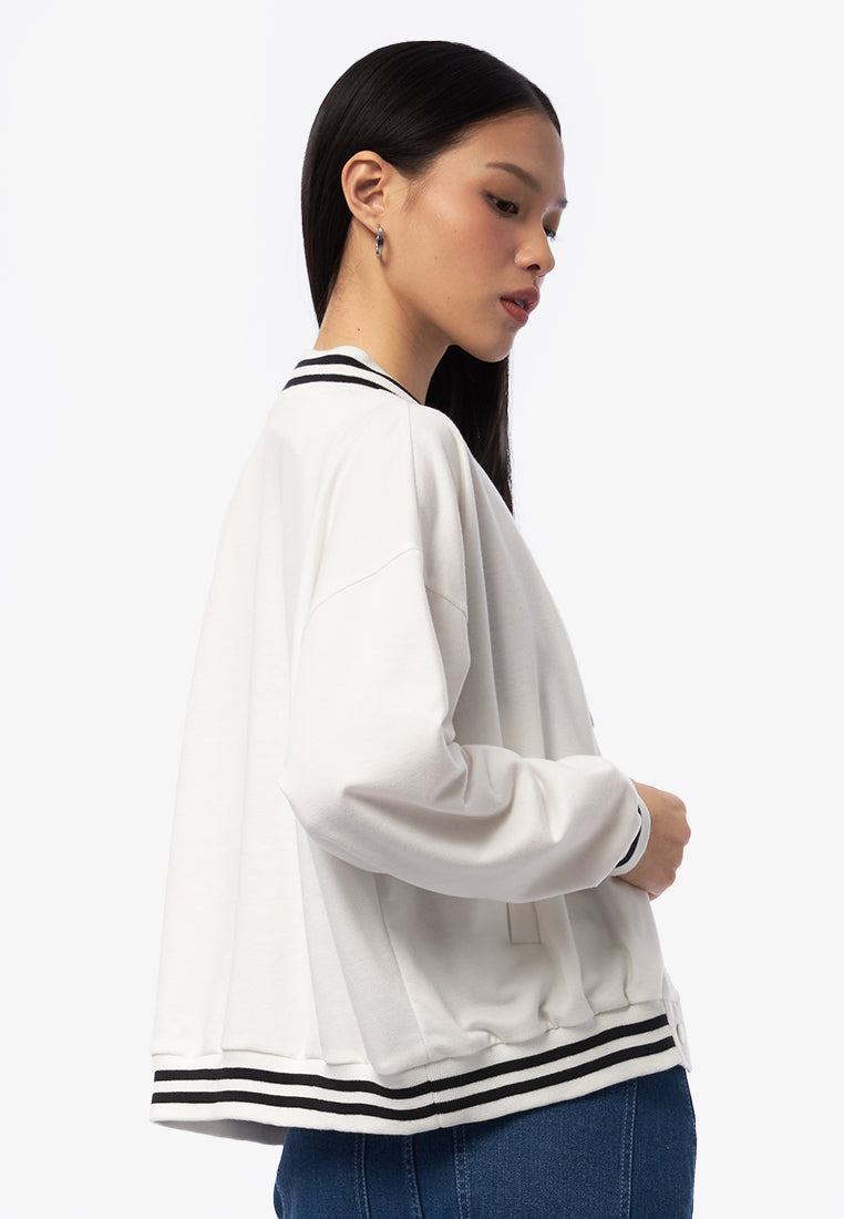 Oversized Baseball Jacket – COLORBOX - Indonesia