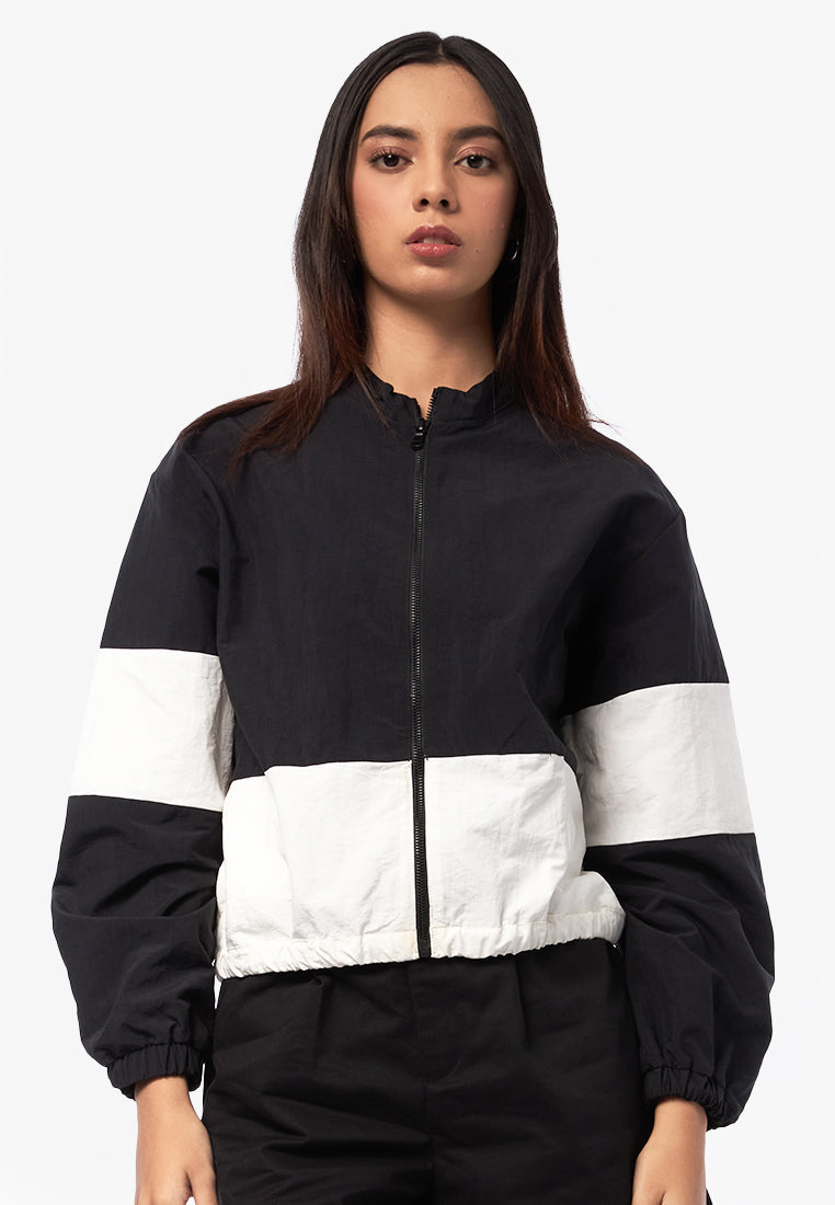 Colorblock Parachute Jacket – COLORBOX - Indonesia
