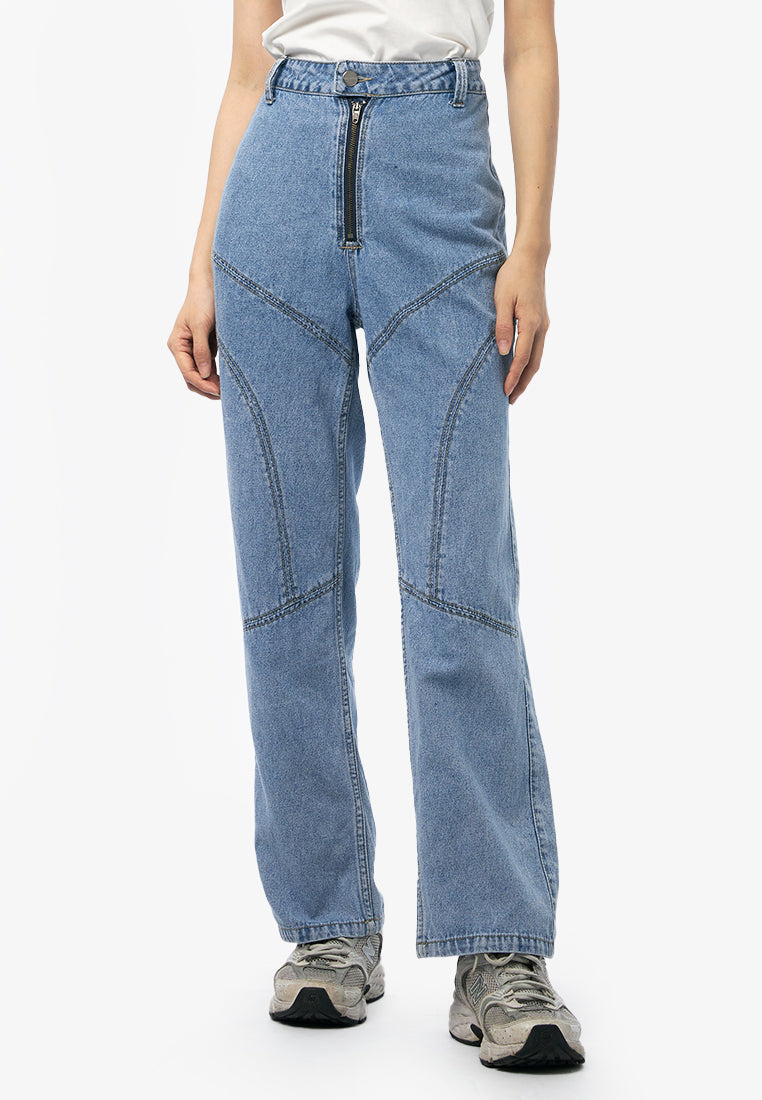 Straight Cut Racing Jeans – COLORBOX - Indonesia