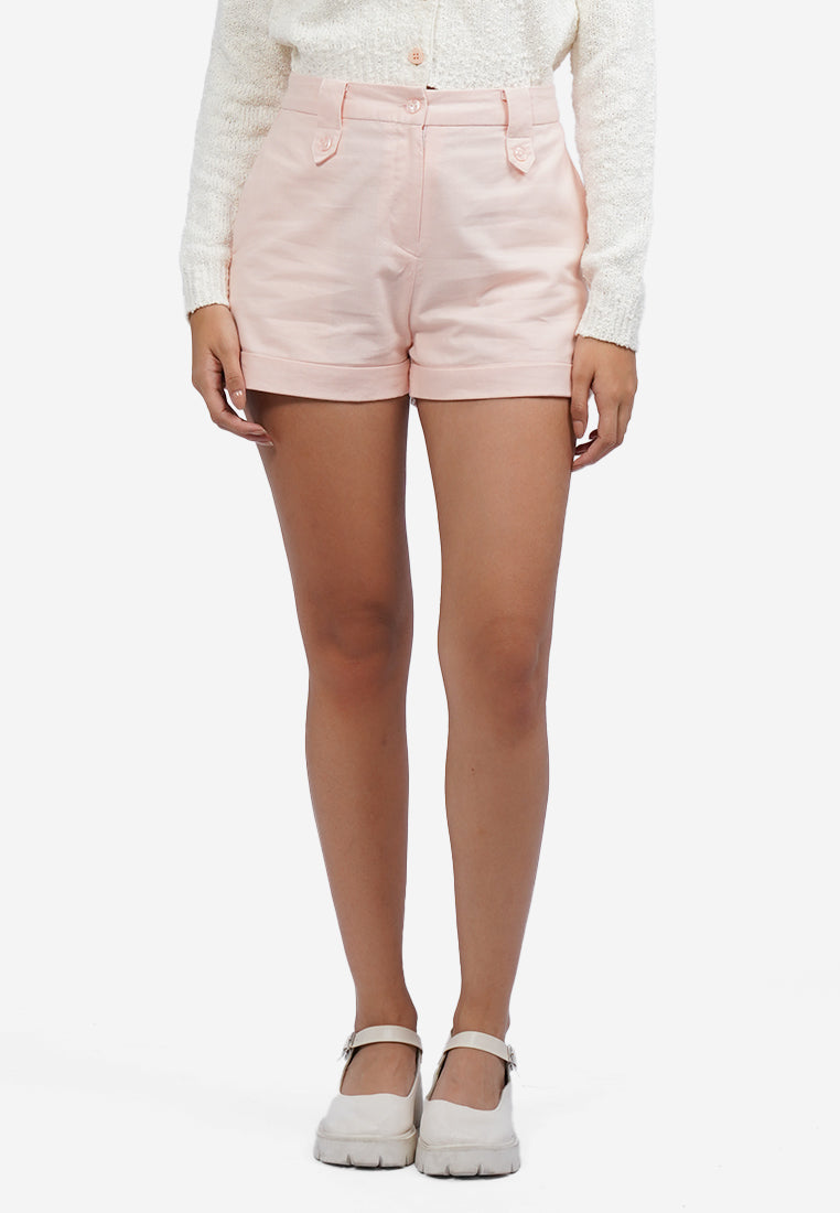 Rolled Up Short Pants L.Pink – COLORBOX - Indonesia
