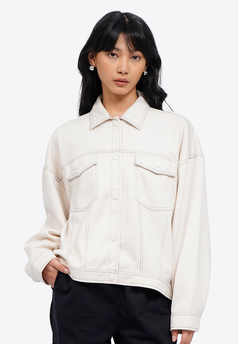 Double Flap Pocket Jacket – COLORBOX - Indonesia