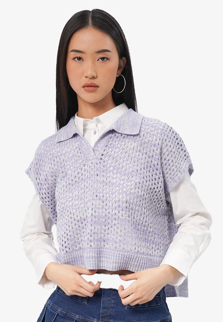 Mesh Oversized Vest – COLORBOX - Indonesia