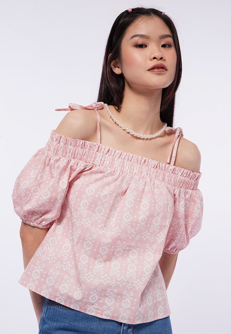 Short Sleeve Off Shoulder Top – COLORBOX - Indonesia