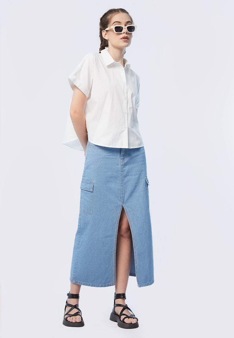 Short Sleeve Boxy Shirt – COLORBOX - Indonesia