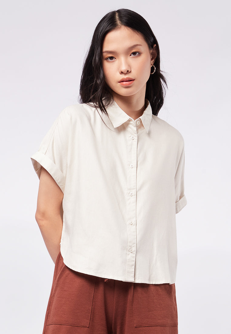 Boxy Short Sleeve Blouse – COLORBOX - Indonesia