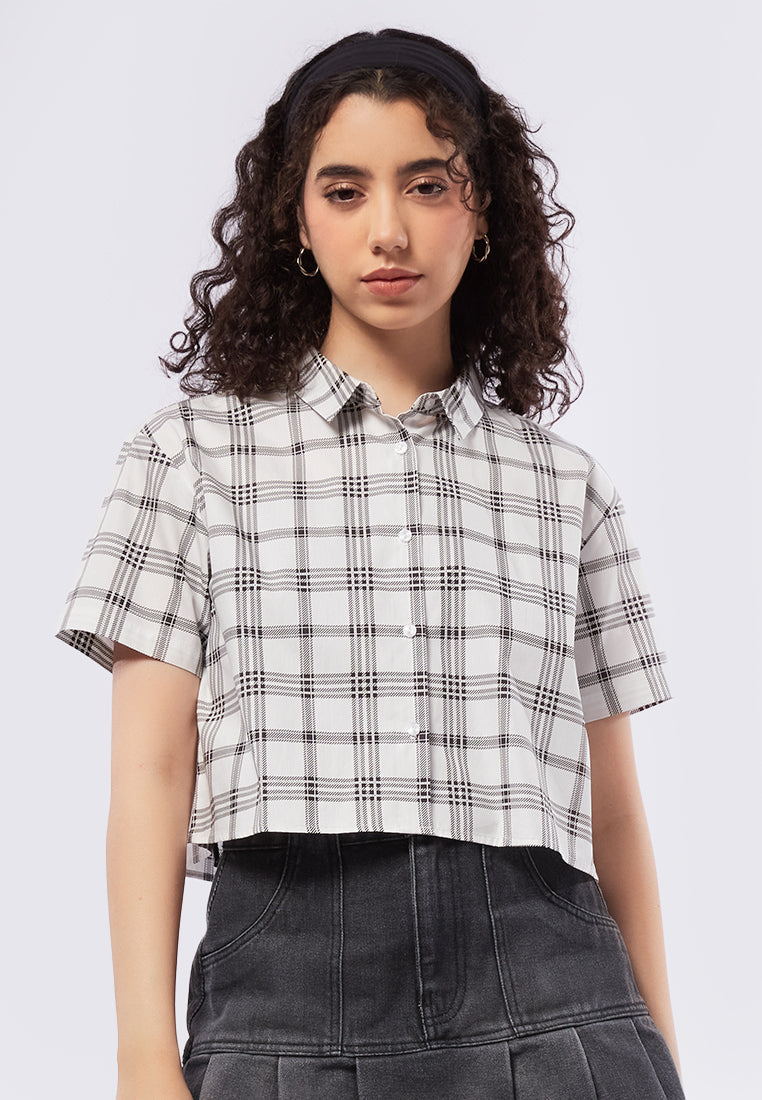 Short Sleeve Crop Shirt – COLORBOX - Indonesia