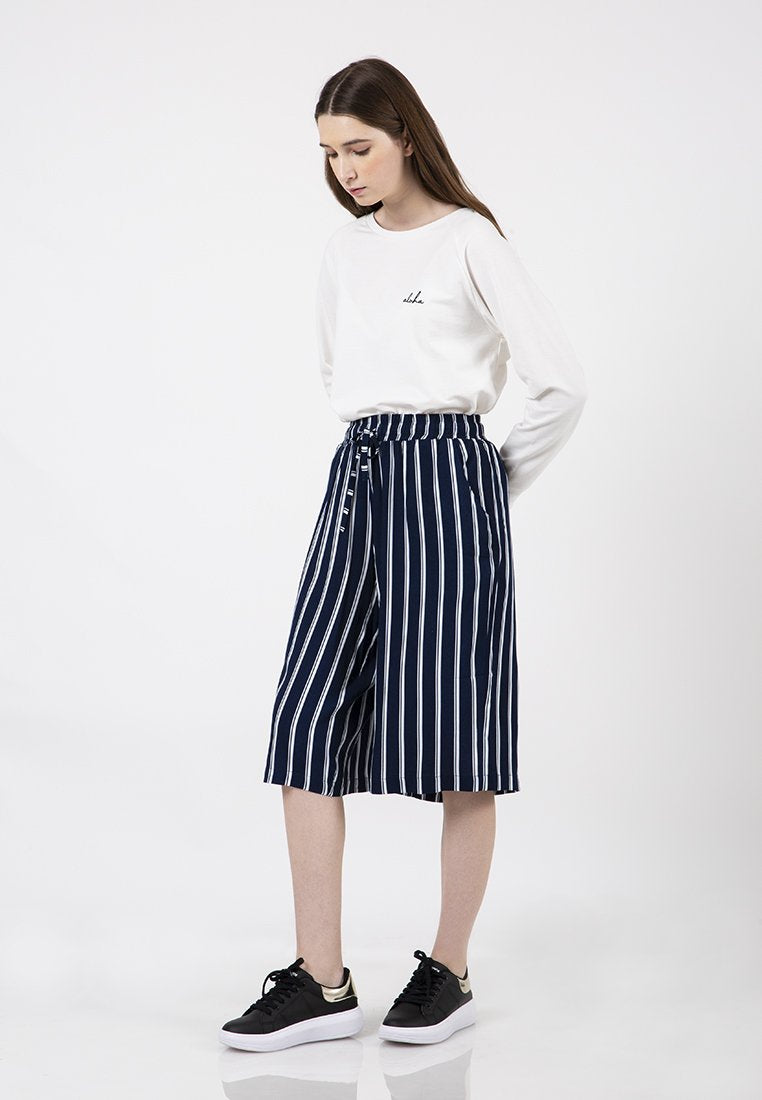 Stripes Cullote Pants – COLORBOX - Indonesia