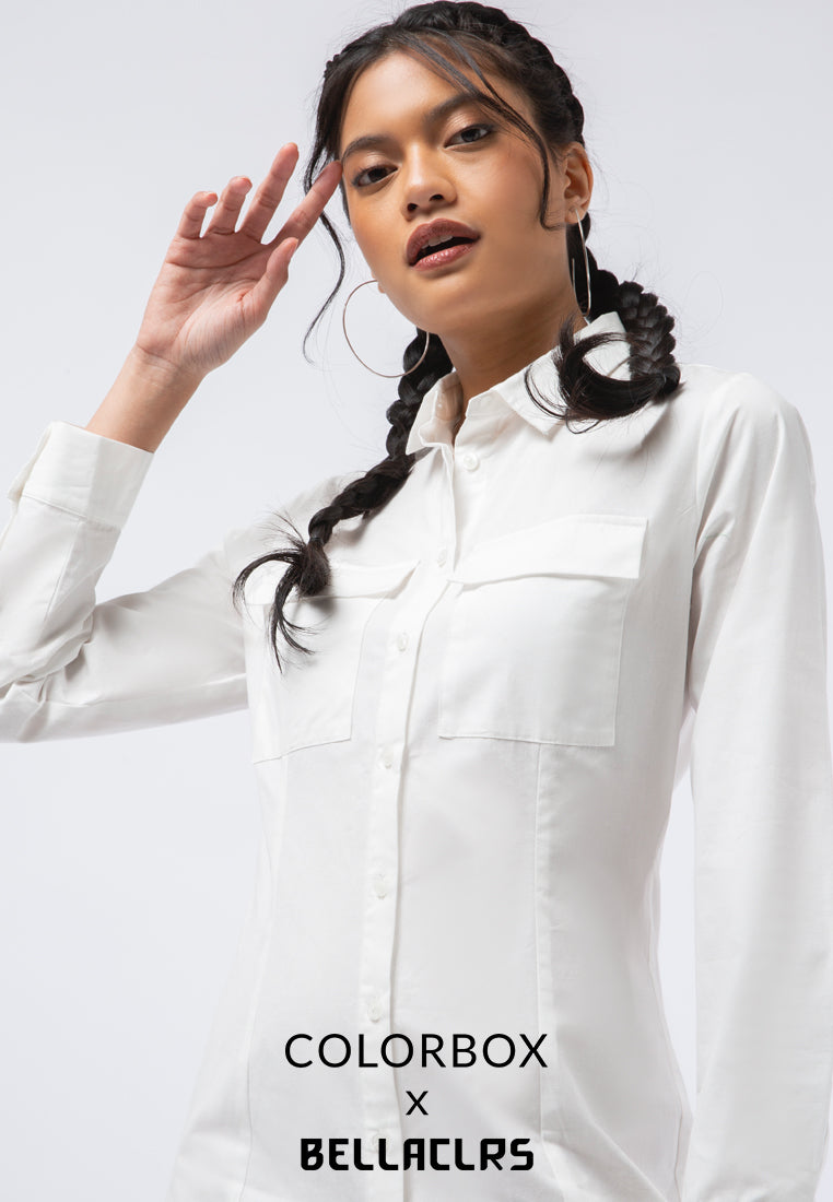 Colorbox x Bella Clarissa Fitted Shirt Dress – COLORBOX - Indonesia