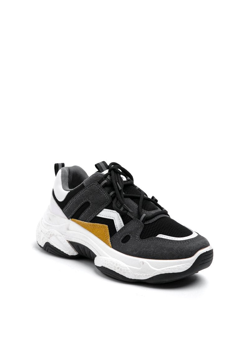 Dark grey sporty shoes – COLORBOX - Indonesia