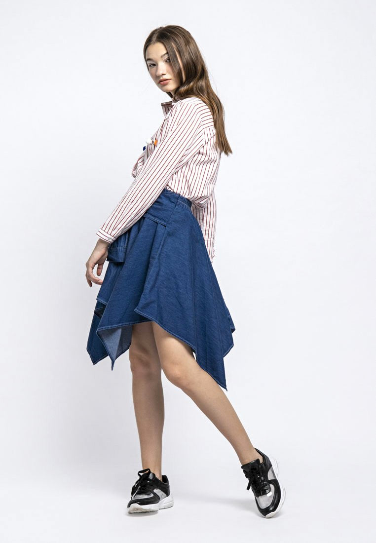 Handkerchief Denim Skirt – COLORBOX - Indonesia