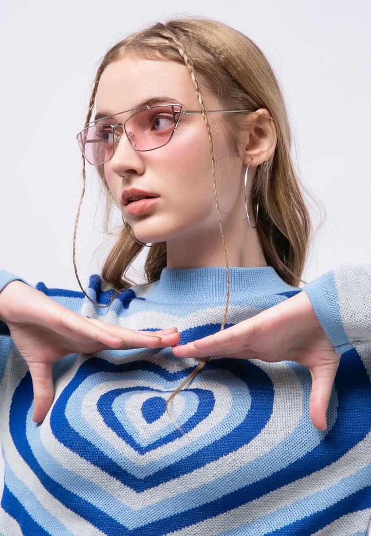 Heartwave Printed Sweater – COLORBOX - Indonesia