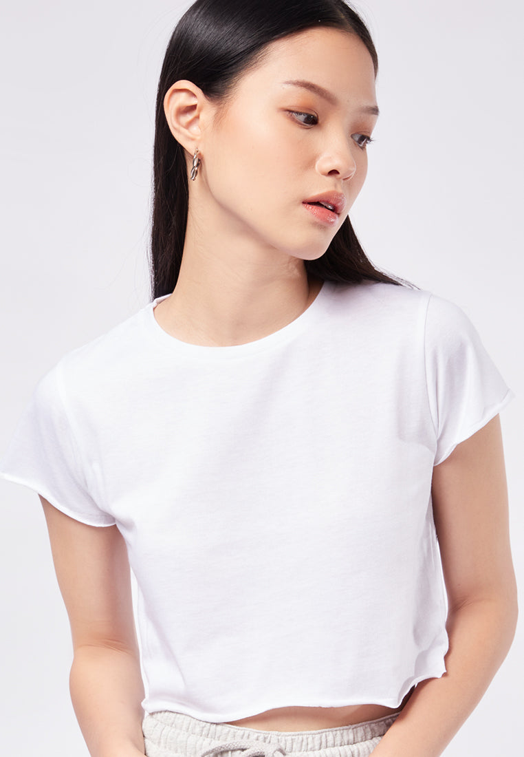Boxy Short Sleeve Crop T-Shirt – COLORBOX - Indonesia