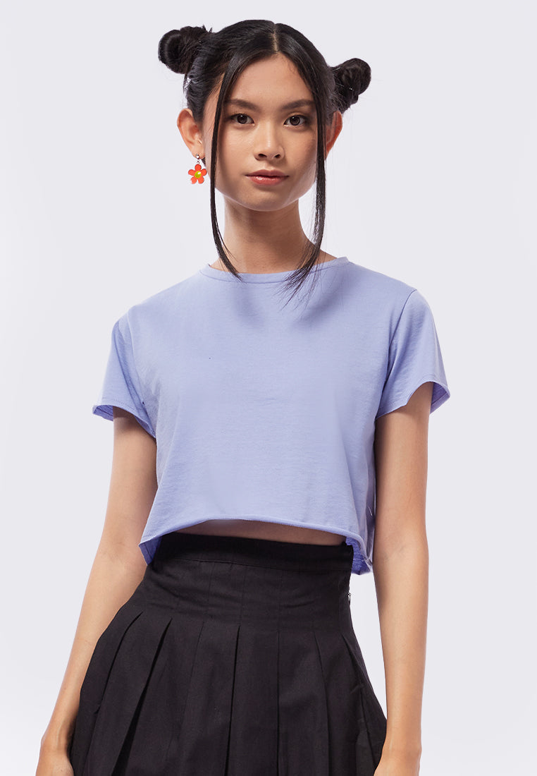 Short Sleeve Crop T-Shirt – COLORBOX - Indonesia