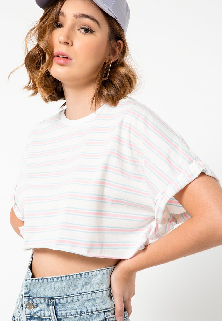 Stripe Crop Top – COLORBOX - Indonesia