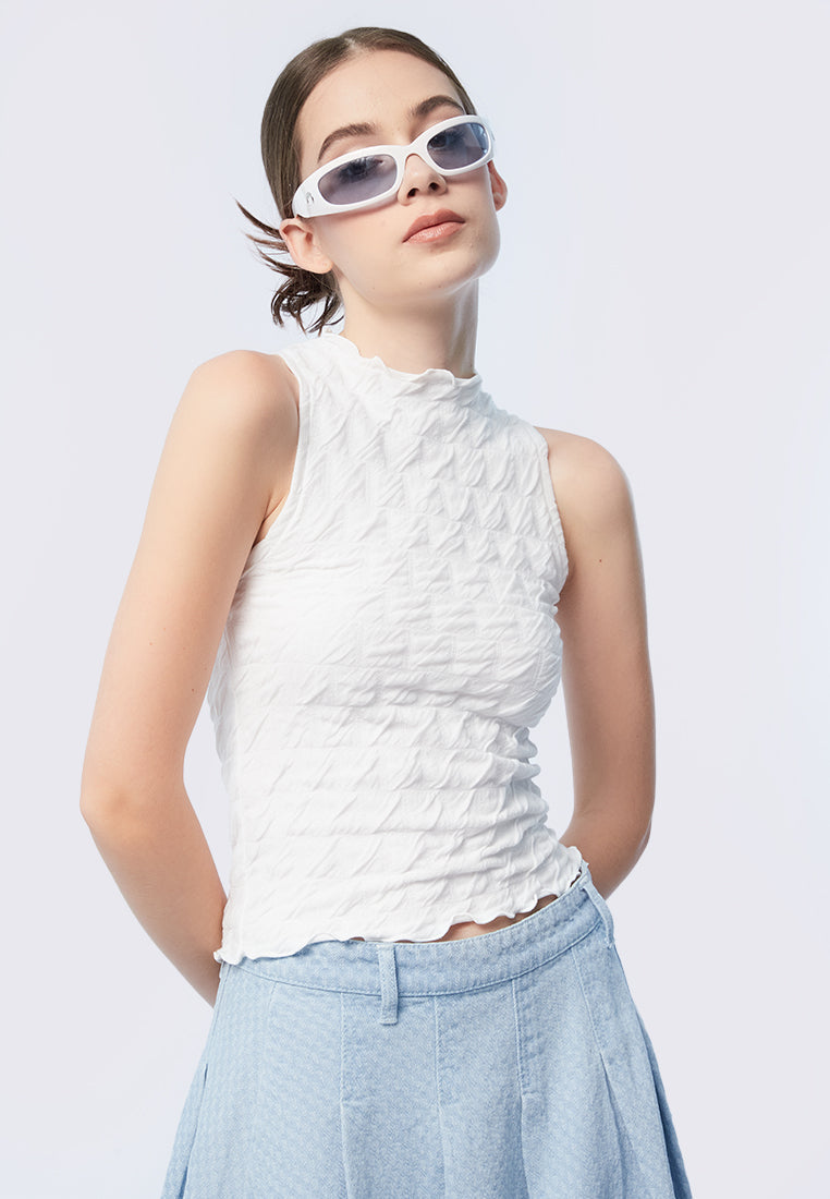 Sleeveless Bubble Top – COLORBOX - Indonesia