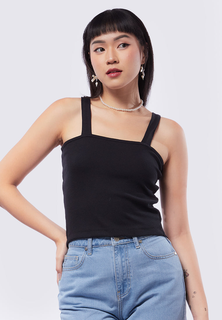 Square Neck Rib Tanktop – COLORBOX - Indonesia
