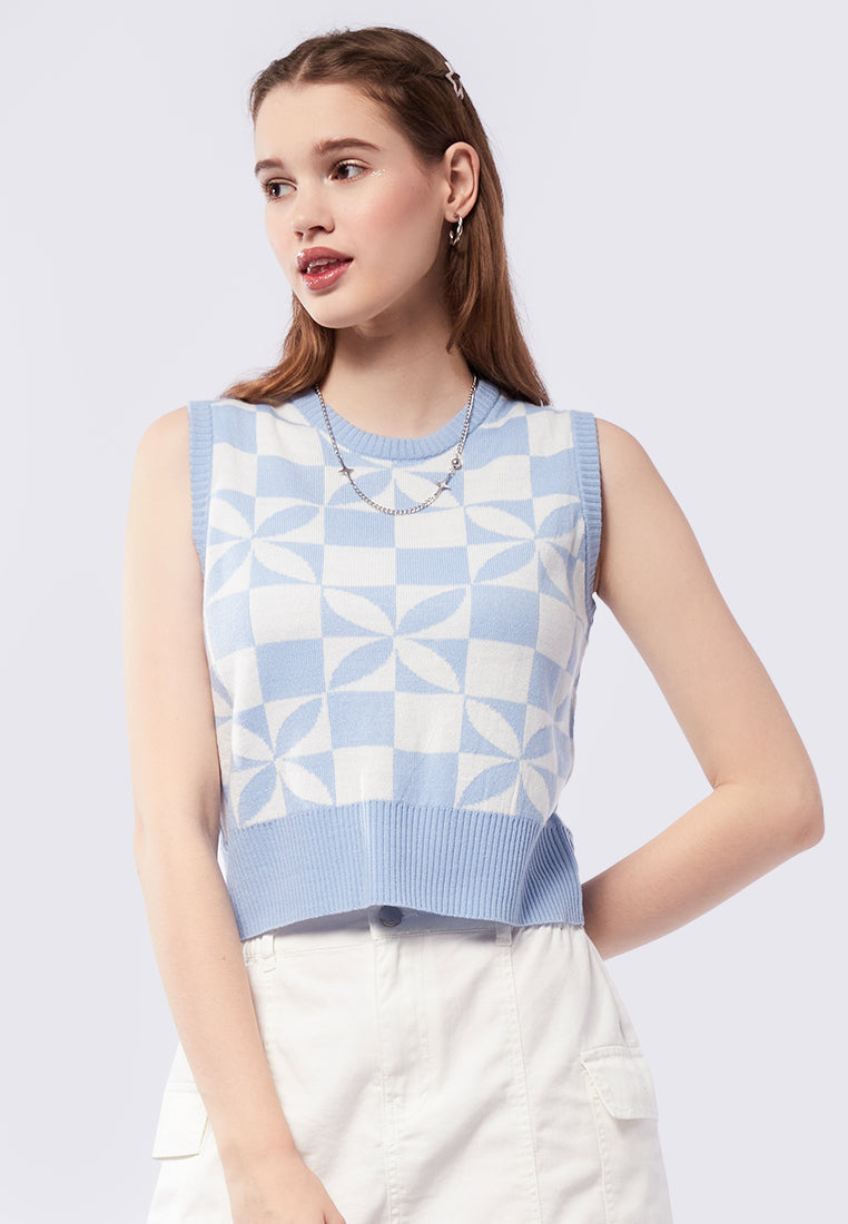 Colorblock Knit Vest – COLORBOX - Indonesia