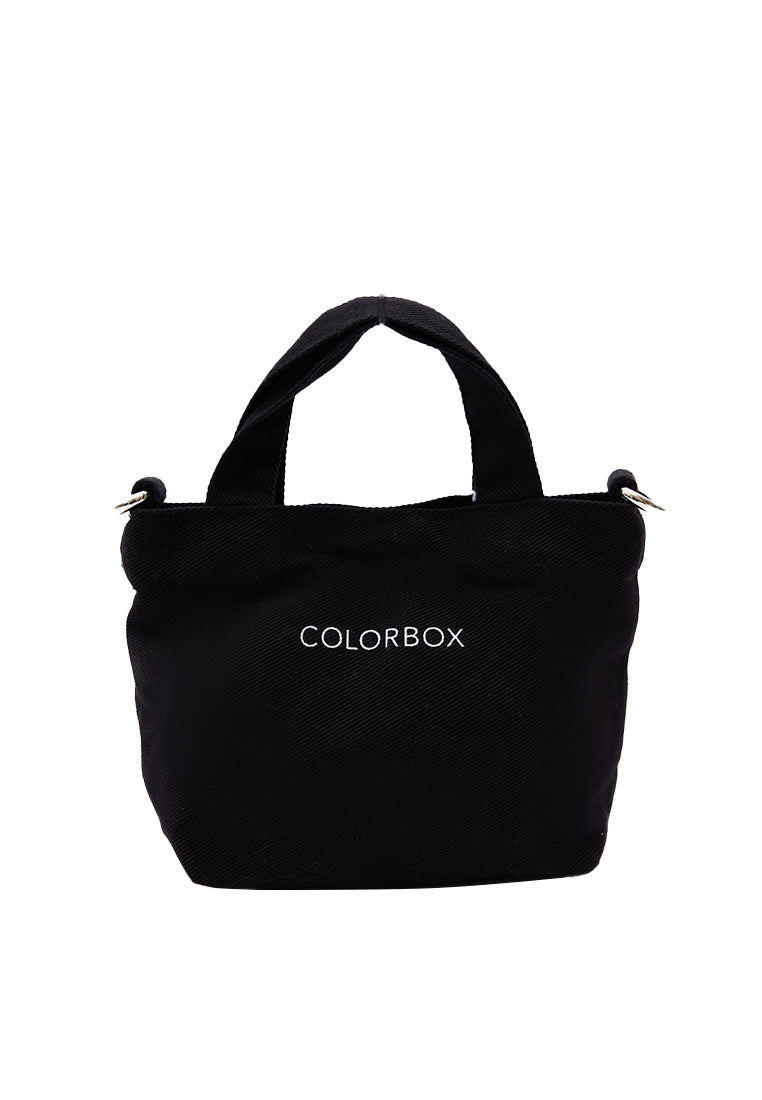 Black Micro Tote Bag – COLORBOX - Indonesia