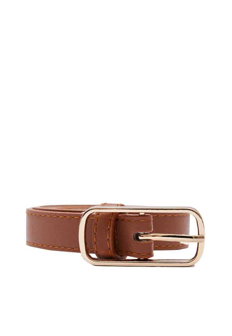 Brown Leather Belt – COLORBOX - Indonesia