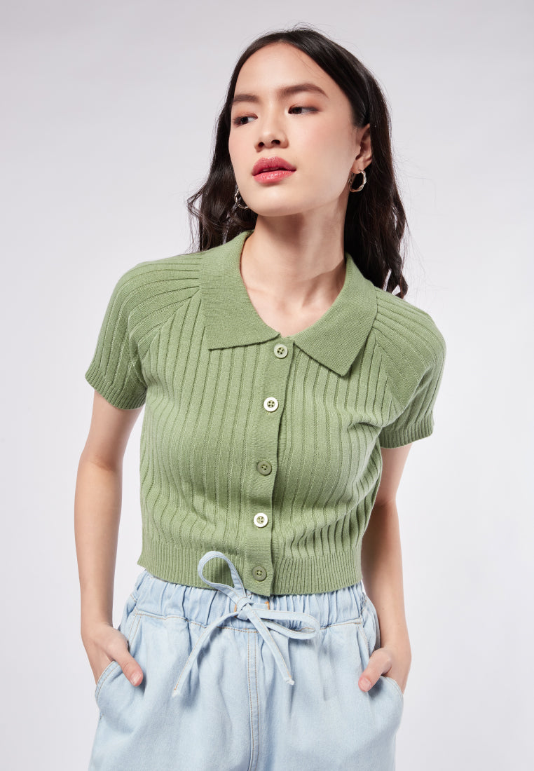 Raglan Short Sleeve Polo Top – COLORBOX - Indonesia