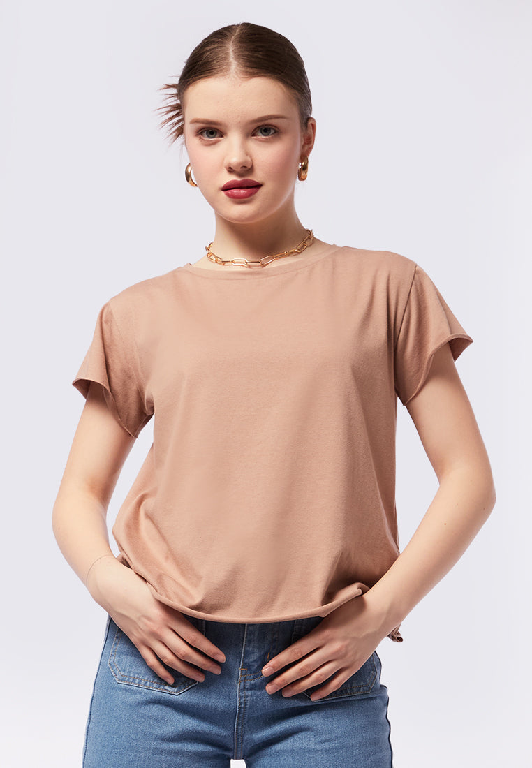 Basic Loose Short Sleeve T-Shirt – COLORBOX - Indonesia