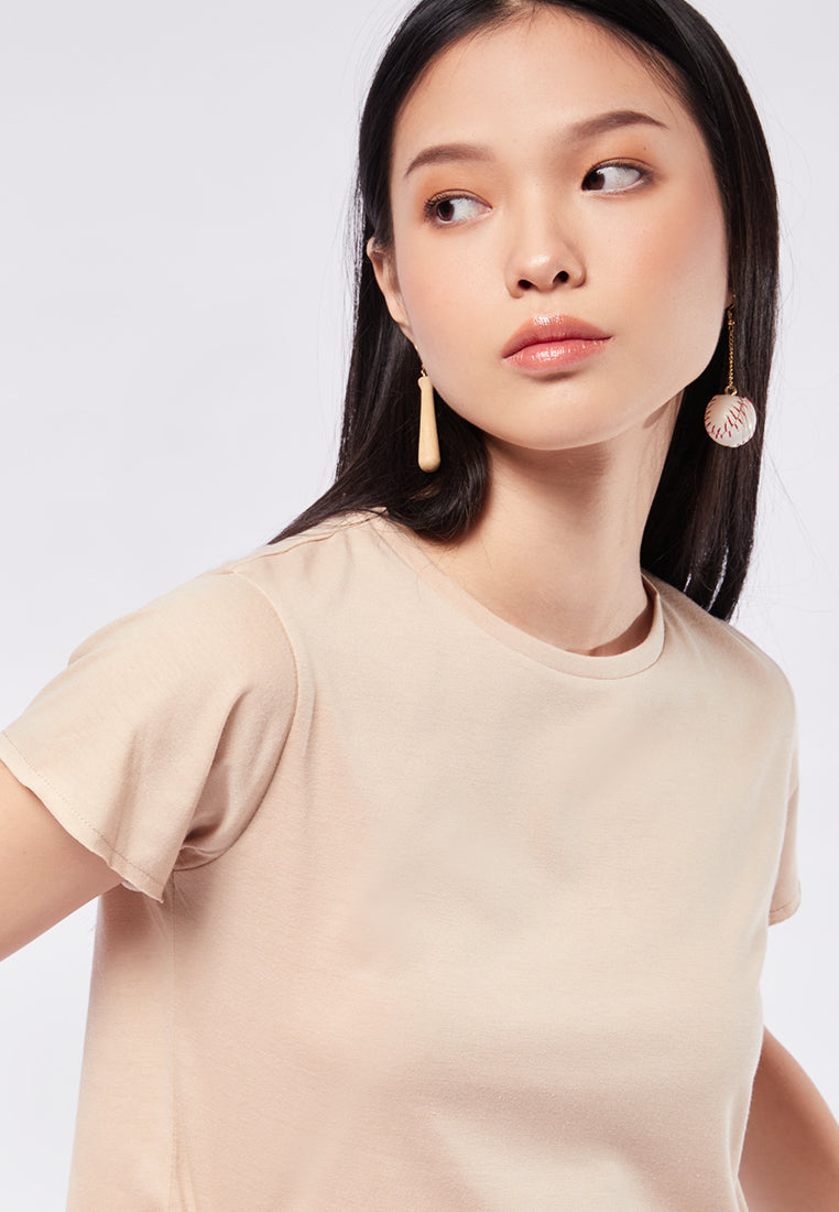 Boxy Short Sleeve Crop T-Shirt – COLORBOX - Indonesia