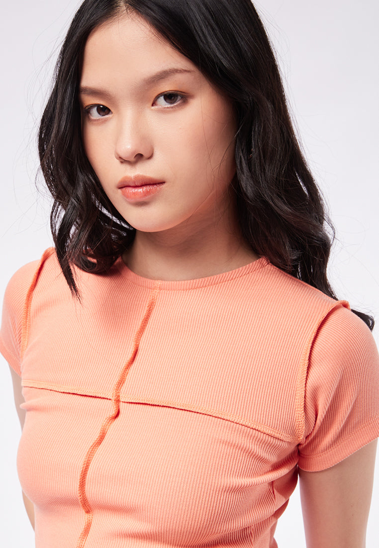 Overlocked Short Sleeve T-Shirt – COLORBOX - Indonesia